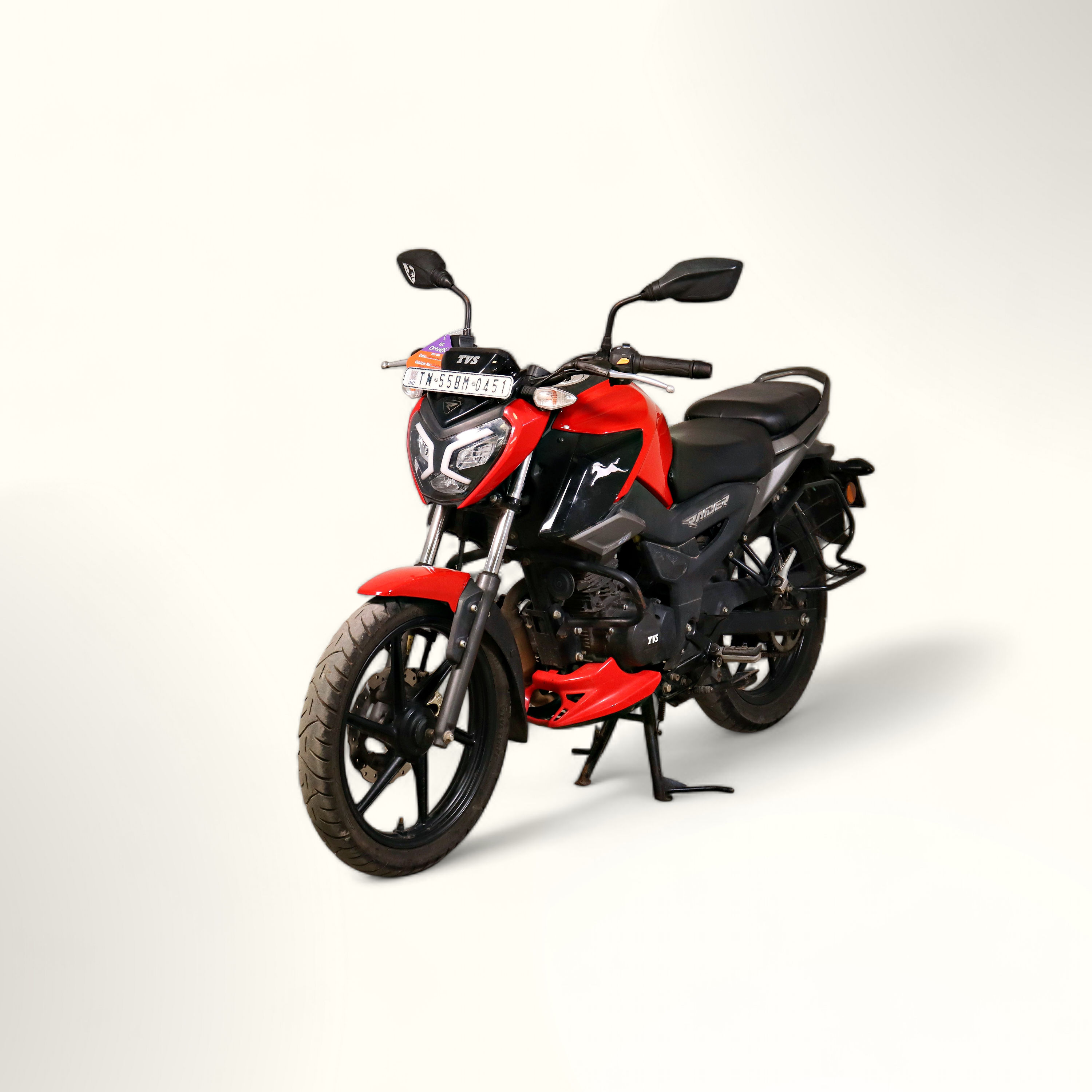 TVS Raider 125 Drum, 13,802 Kms - Pre-Owned Two Wheeler at DriveX
