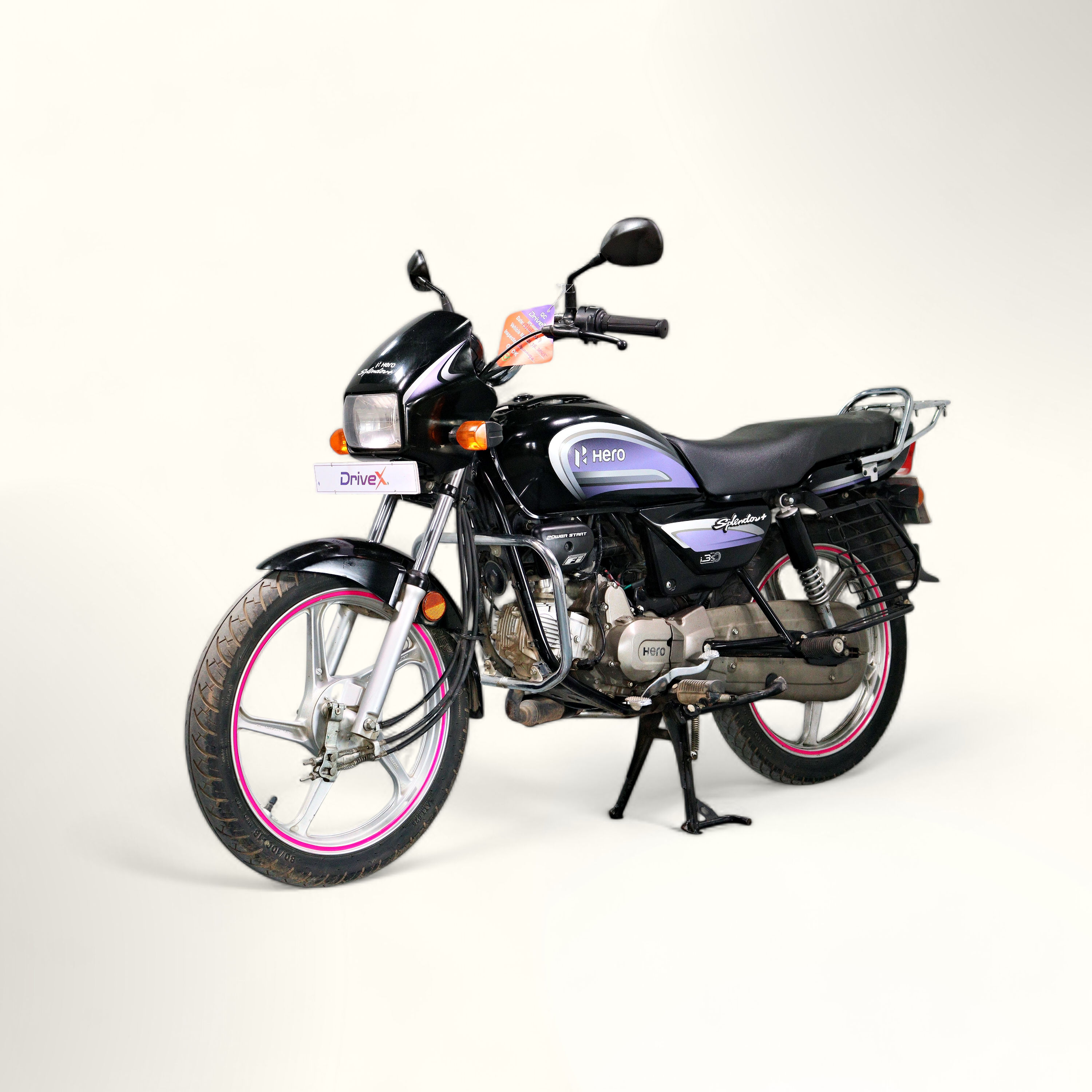 Hero Motors Splendor + I3S-SELF-DRUM-CAST SS, 20,224 Kms - Pre-Owned ...