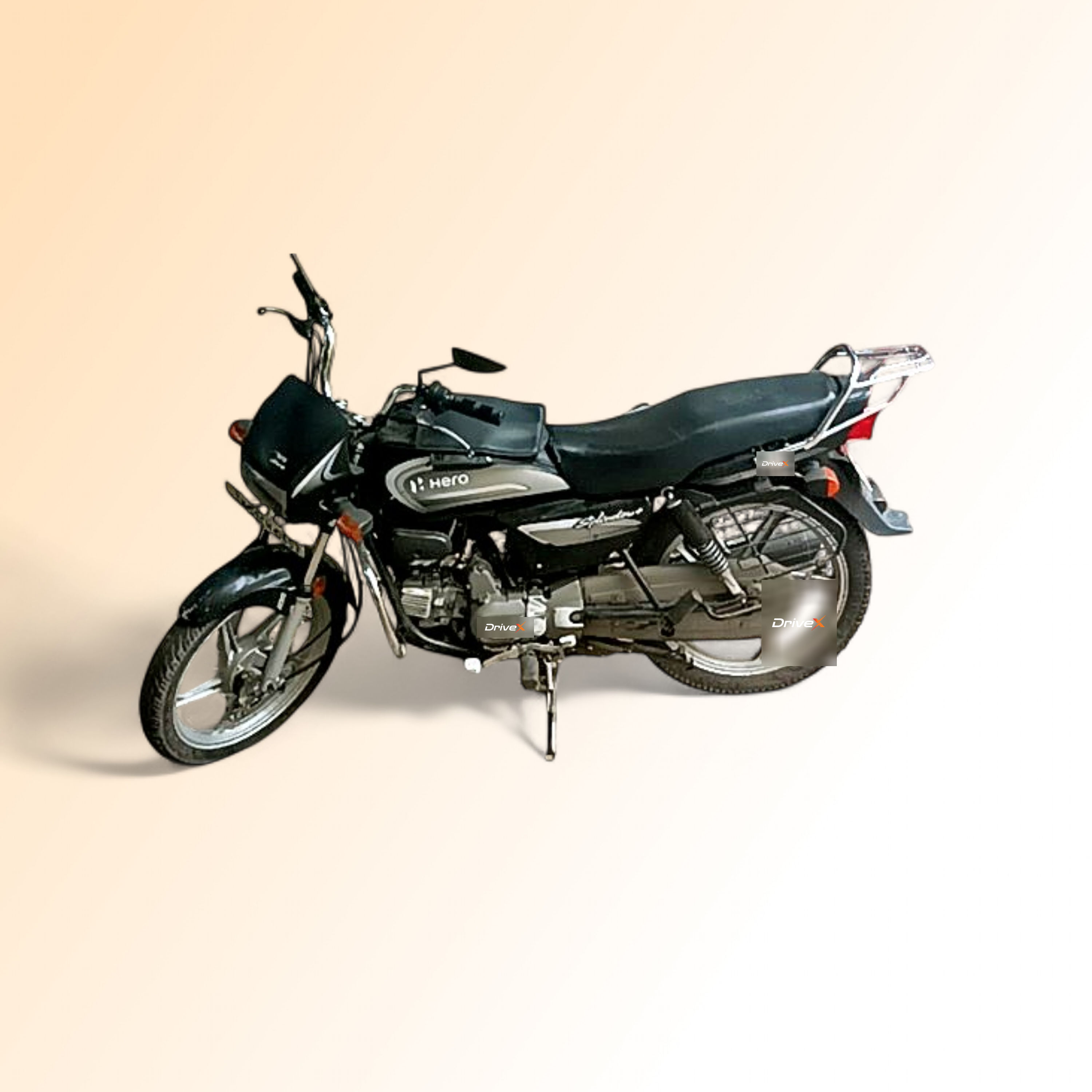 Hero Splendor Plus 100 Self Alloy, 38,000 Kms - Pre-Owned Two Wheeler ...