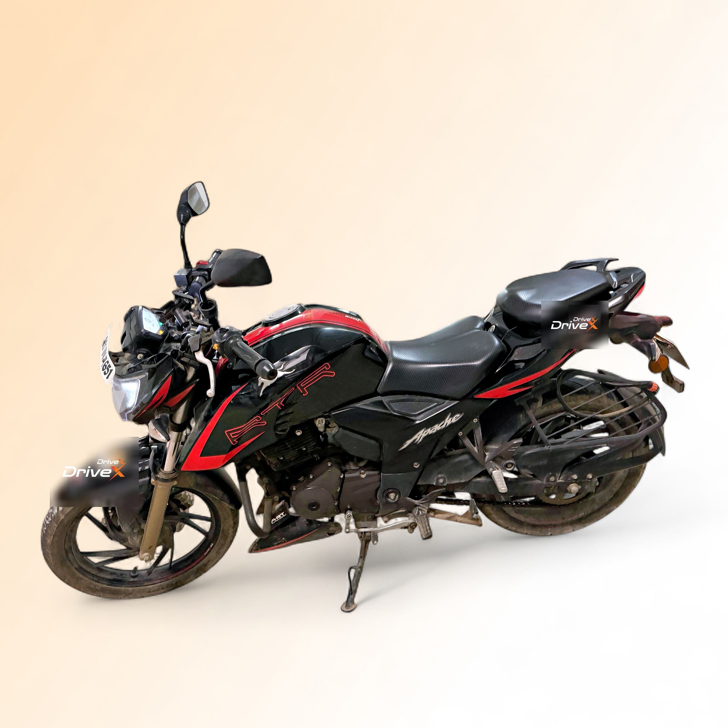 TVS Apache RTR 200 4V, 11,151 Kms - Pre-Owned Two Wheeler at DriveX
