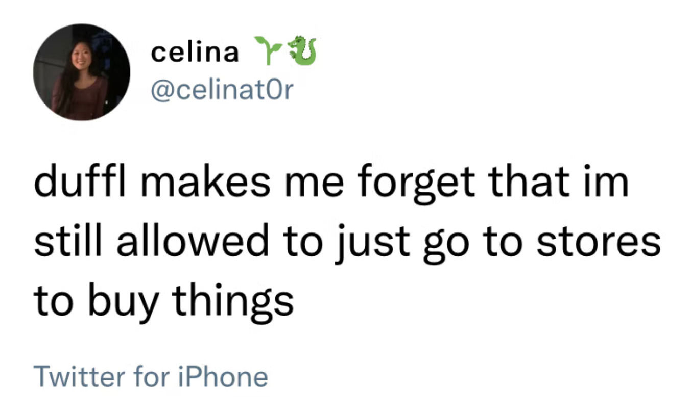 Duffl - The Most Convenient Store