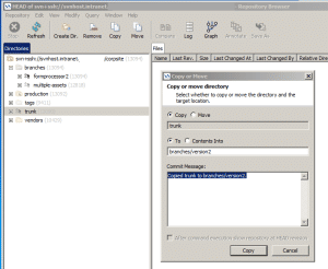 Creating a branch in SmartSVN - Abdullah Yahya
