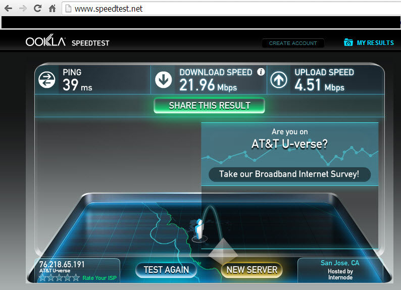 Improve Internet Download Speeds (AT&T U-Verse) - Abdullah Yahya
