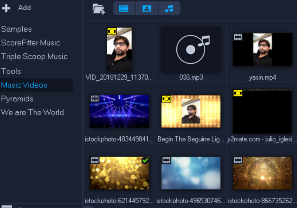 Make a Music Video with Many Video Tracks in Corel VideoStudio - Abdullah Yahya