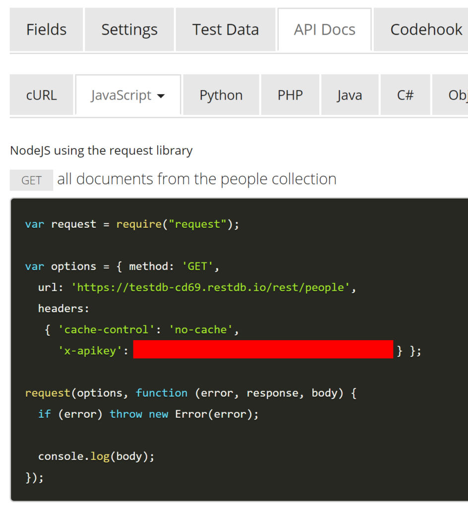 Restdb.io - Super Simple, Low Code CMS and Database Backend for Web Apps - Abdullah Yahya