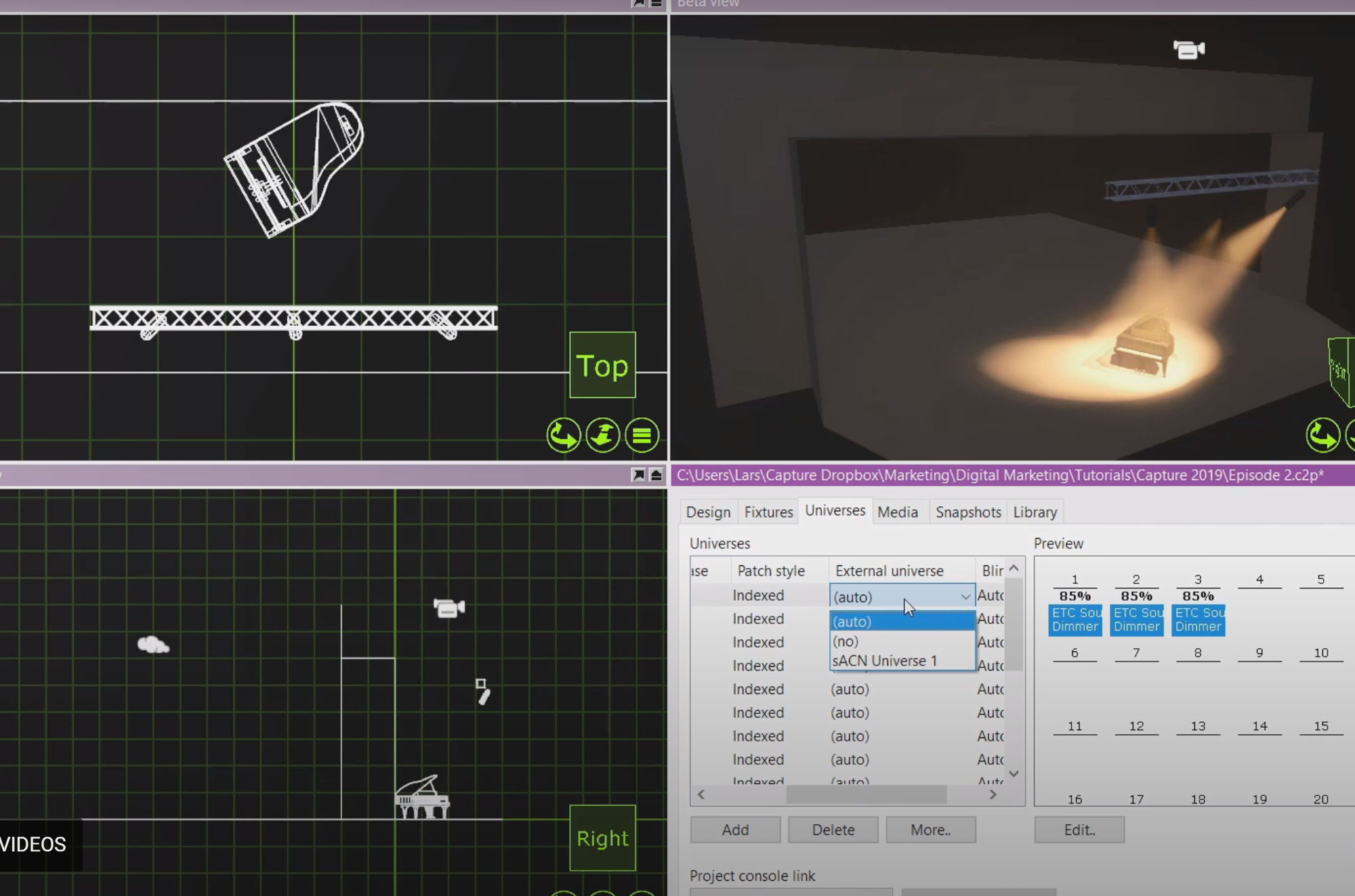 How to Create an Automated Light Show in Sync with Music - Abdullah Yahya