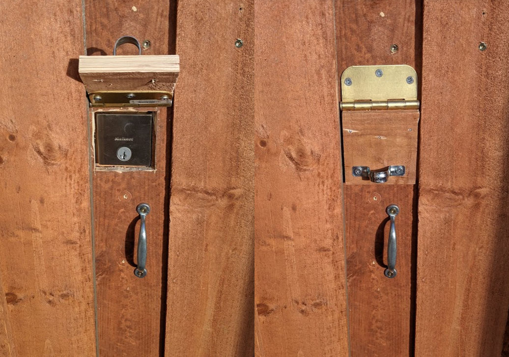 Install a Keyed Fence Gate Lock - Abdullah Yahya