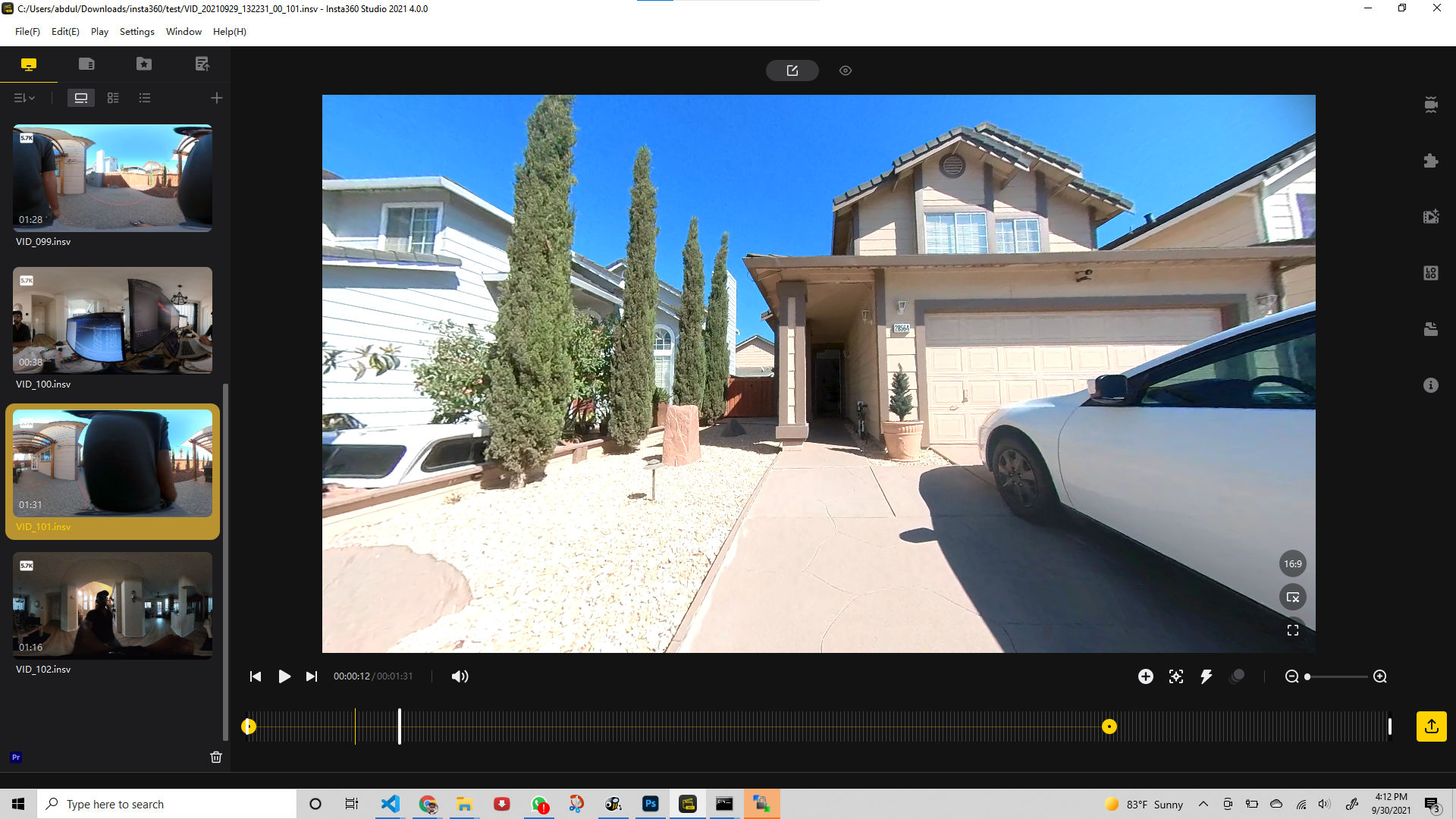 Video Shooting & Editing Workflow for Insta360 ONE X2/X3 & Corel ...