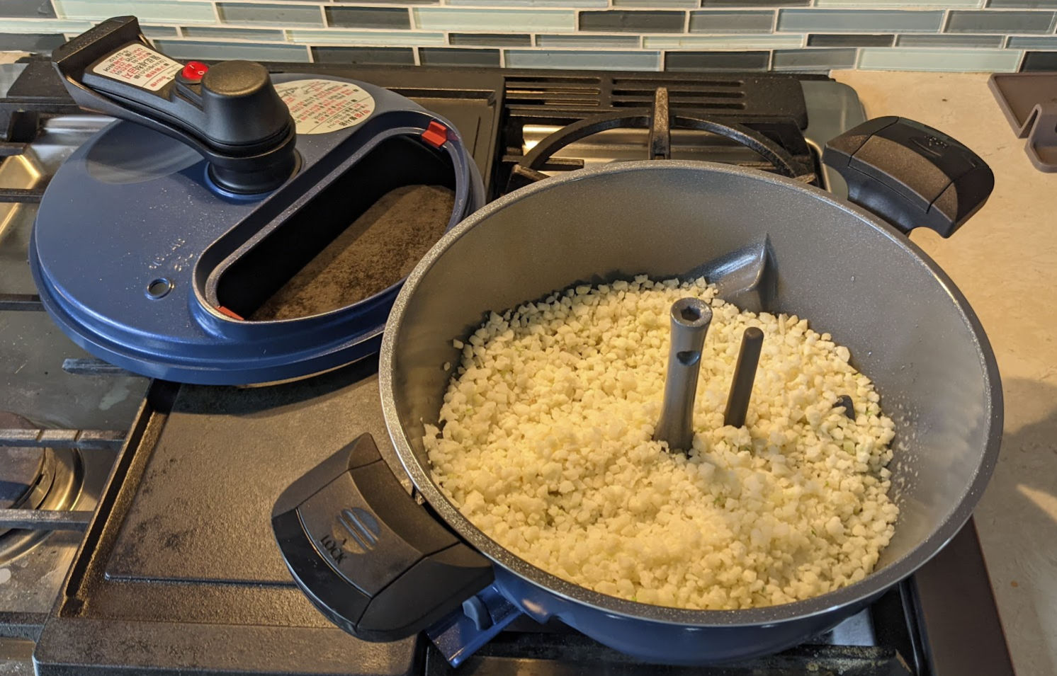Fried Rice Made Using Automatic Pot Stirrer - Abdullah Yahya