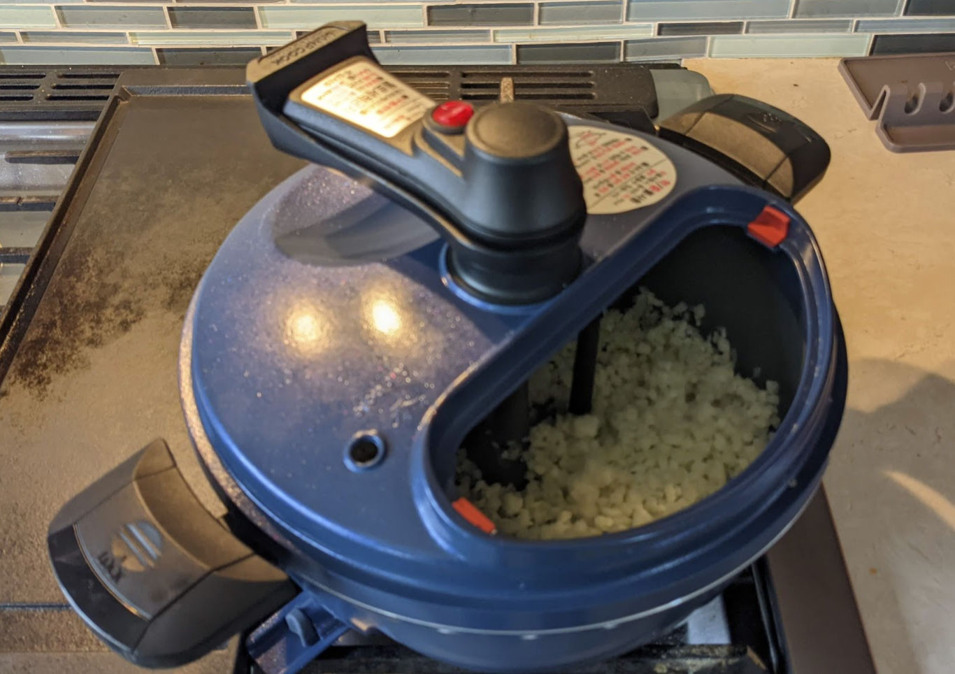 Fried Rice Made Using Automatic Pot Stirrer - Abdullah Yahya