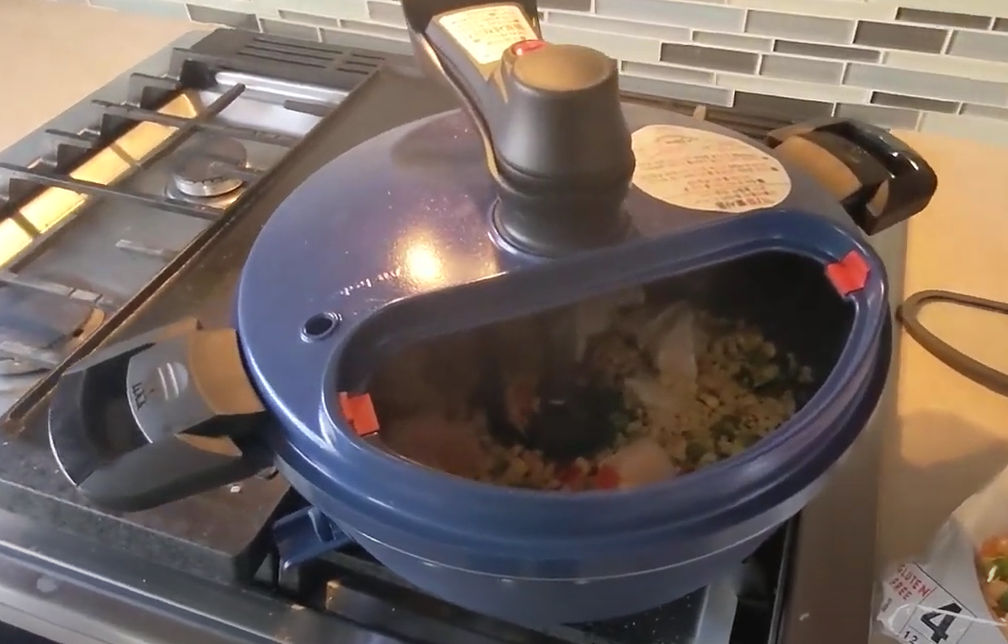 Fried Rice Made Using Automatic Pot Stirrer - Abdullah Yahya