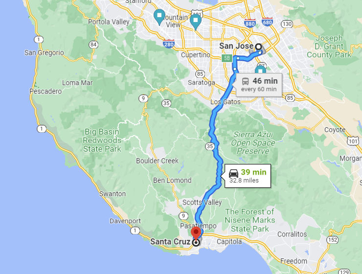Santa Cruz, Monterey, Pebble Beach, Carmel-by-the-Sea, Hearst Castle ...