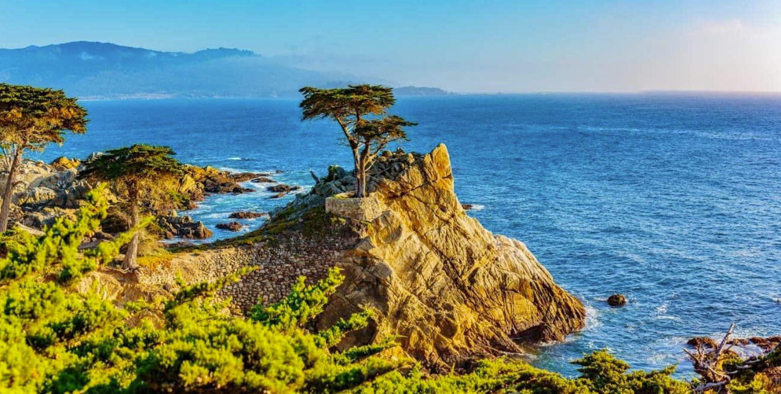 Santa Cruz, Monterey, Pebble Beach, Carmel-by-the-Sea, Hearst Castle ...
