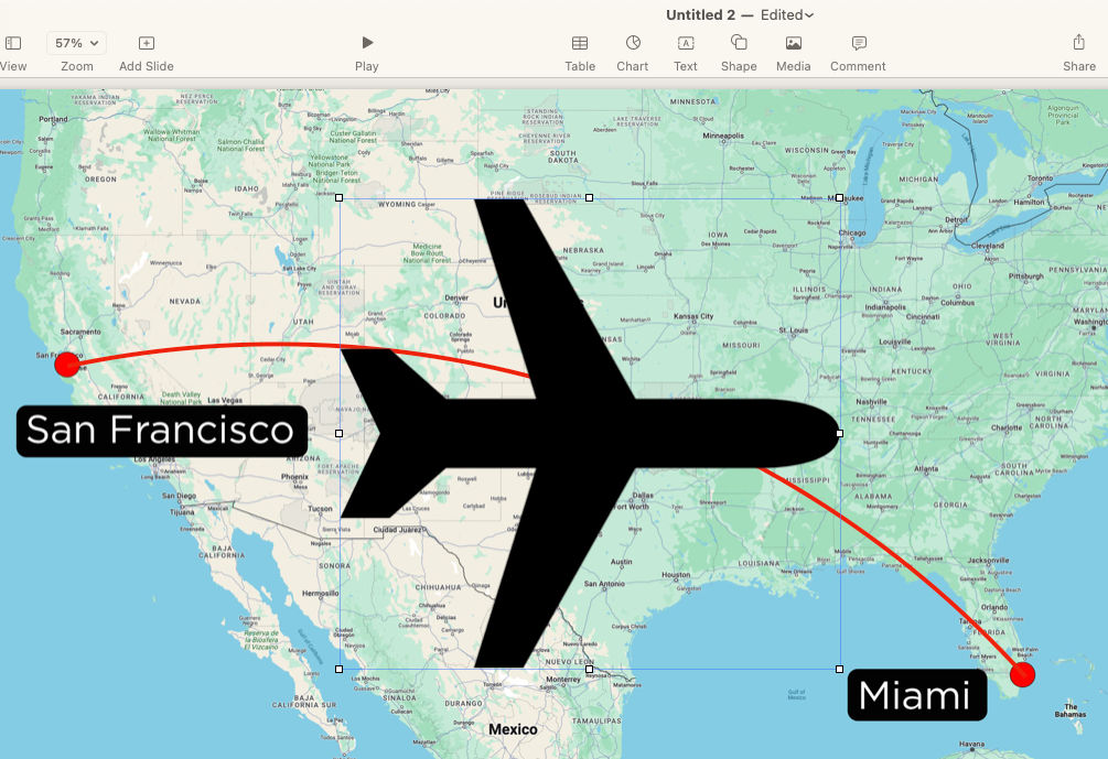 Create an Animated Travel Map Using Keynote - Abdullah Yahya