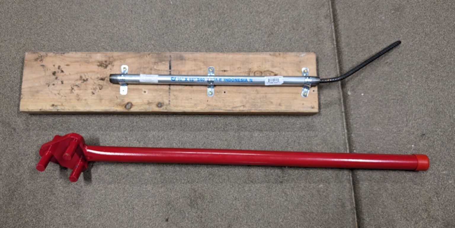 Bend Rebar Using a Rebar Bender - Abdullah Yahya