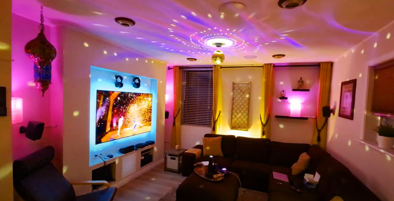 Create a Disco Theme in Your Living Room - Abdullah Yahya