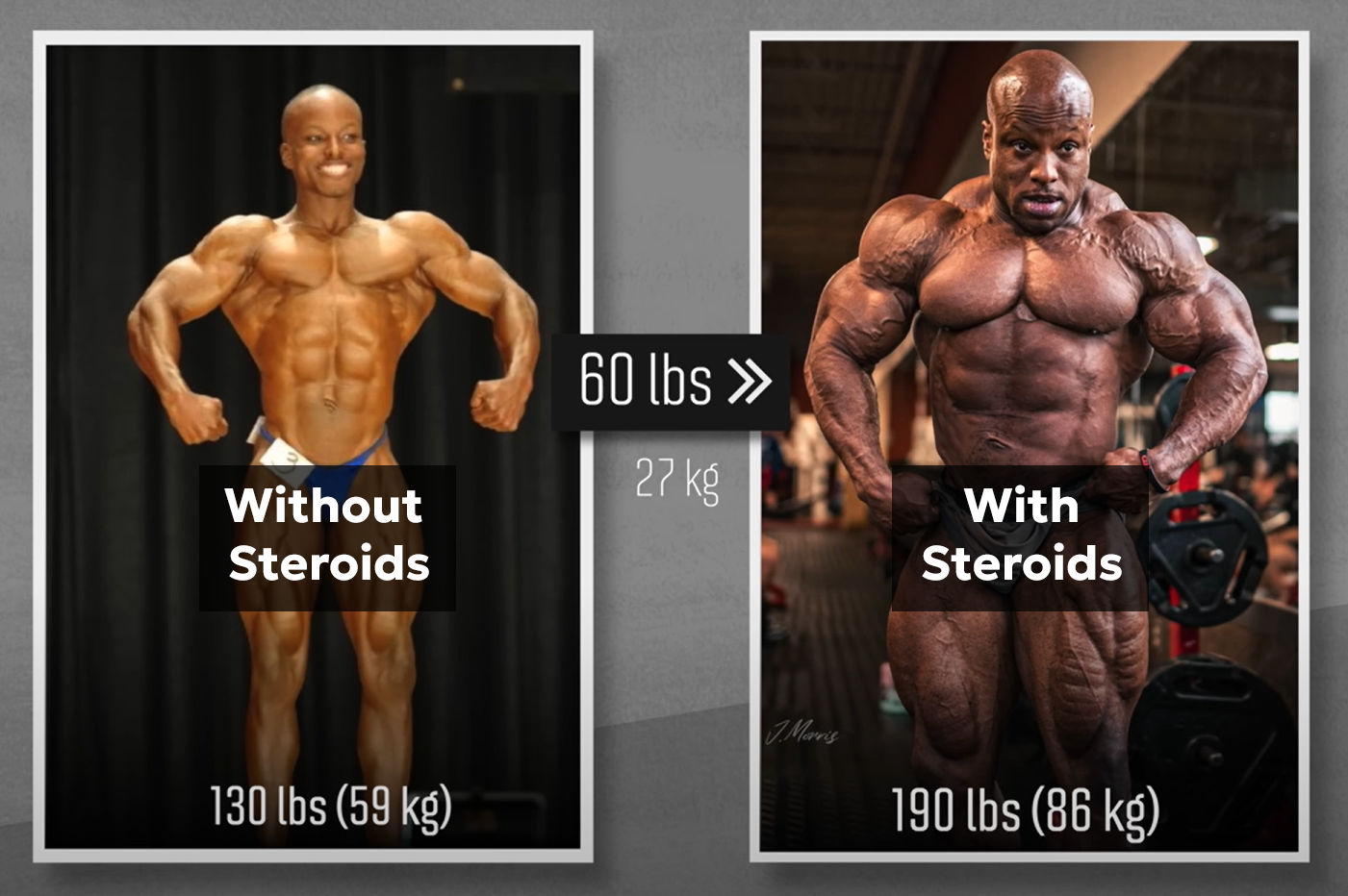 How Much Muscle Can You Build With and Without Steroids? - Abdullah Yahya