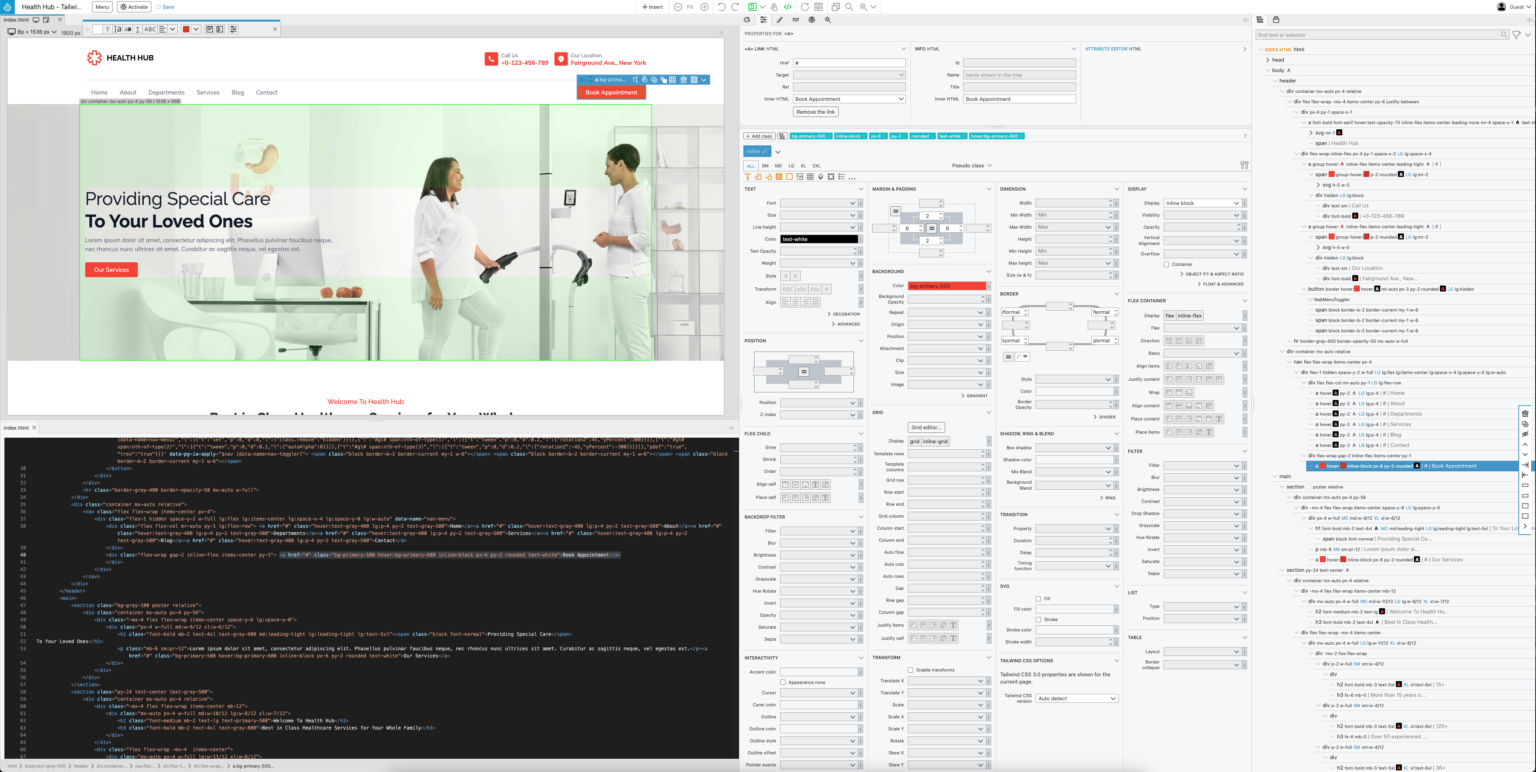 Pinegrow: Save Time Coding With This Low-Code Editor - Abdullah Yahya