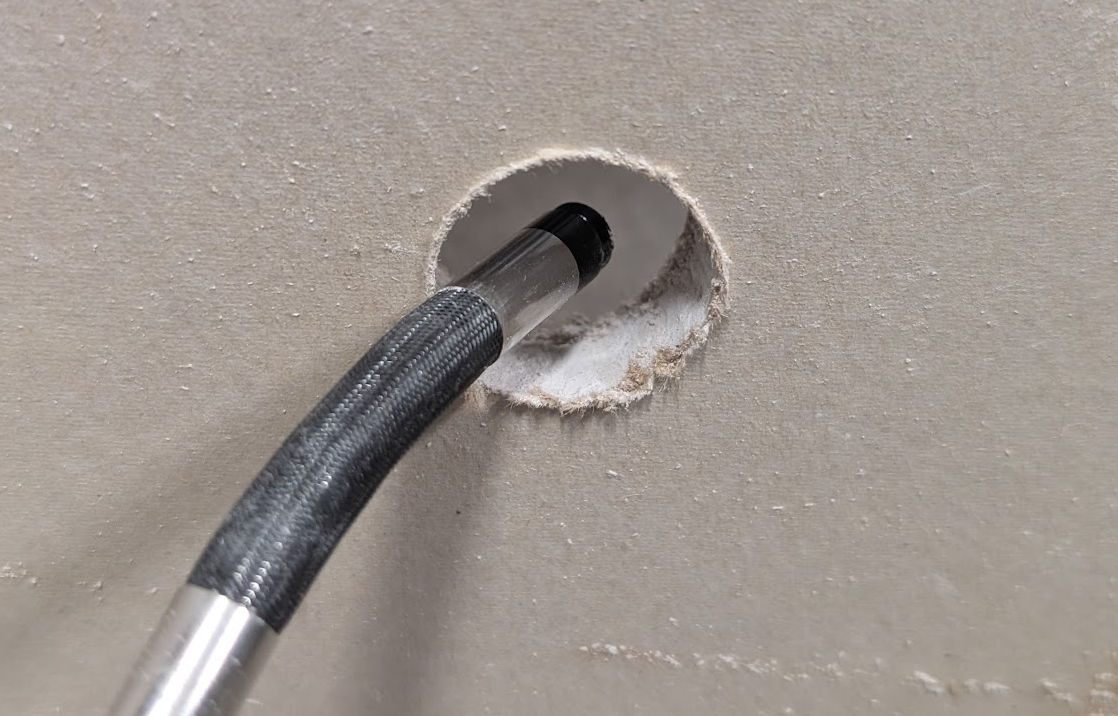 How to Visually Peek Behind Drywall - Abdullah Yahya