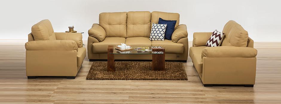 Sofa Set For Living Room: Buy Sofa Set Online In India - Durian