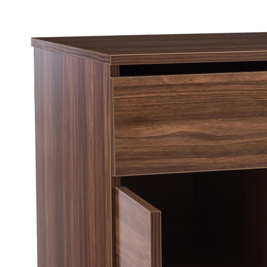 Buy Alston Engineered Wood Brown Modern Study Desk Online at Durian