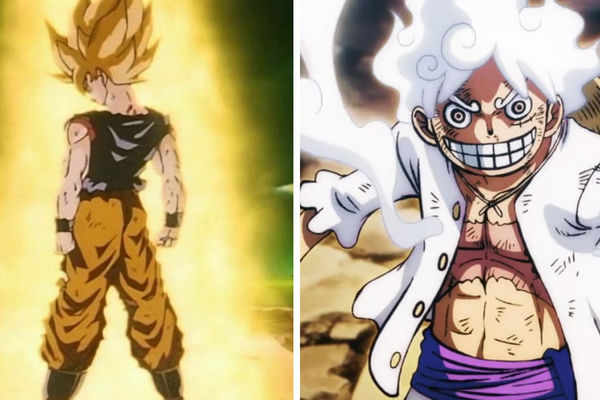 A Fan's Imaginative Twist: When Goku and Luffy Swap Transformations
