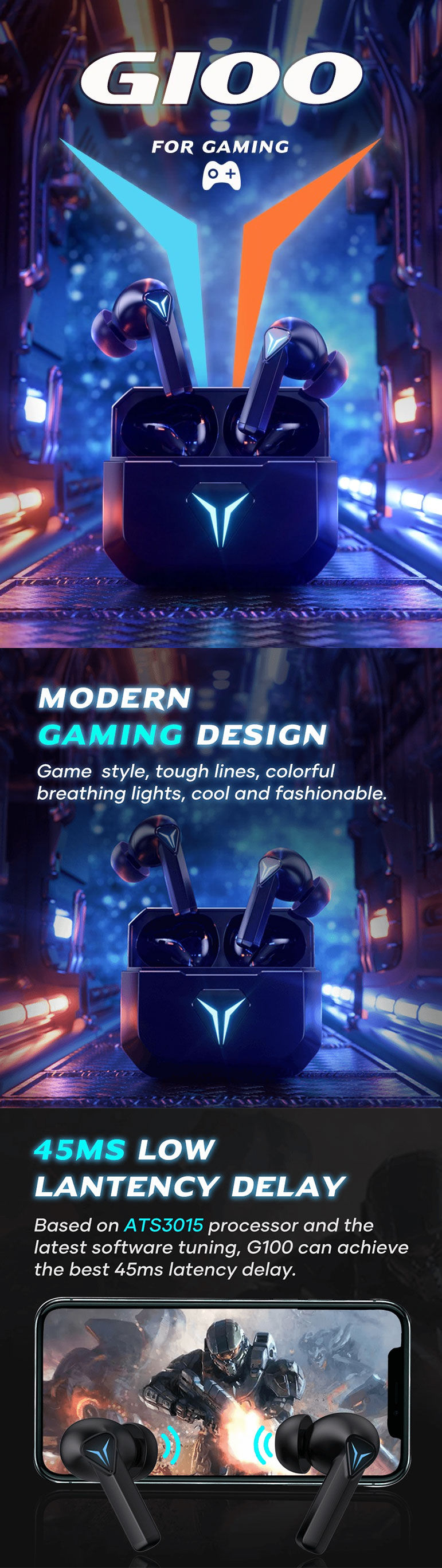 Wavefun G100 Wireless Gaming Earbuds Price in Bangladesh — Source Of ...