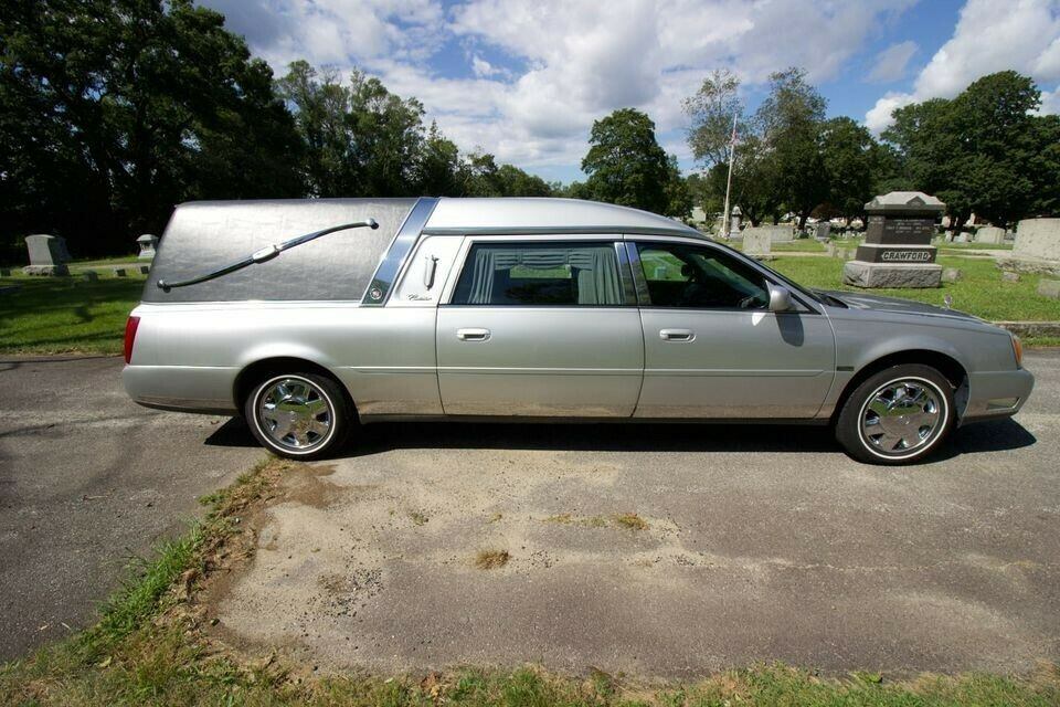 2003 Cadillac DeVille hearse [well maintained] for sale