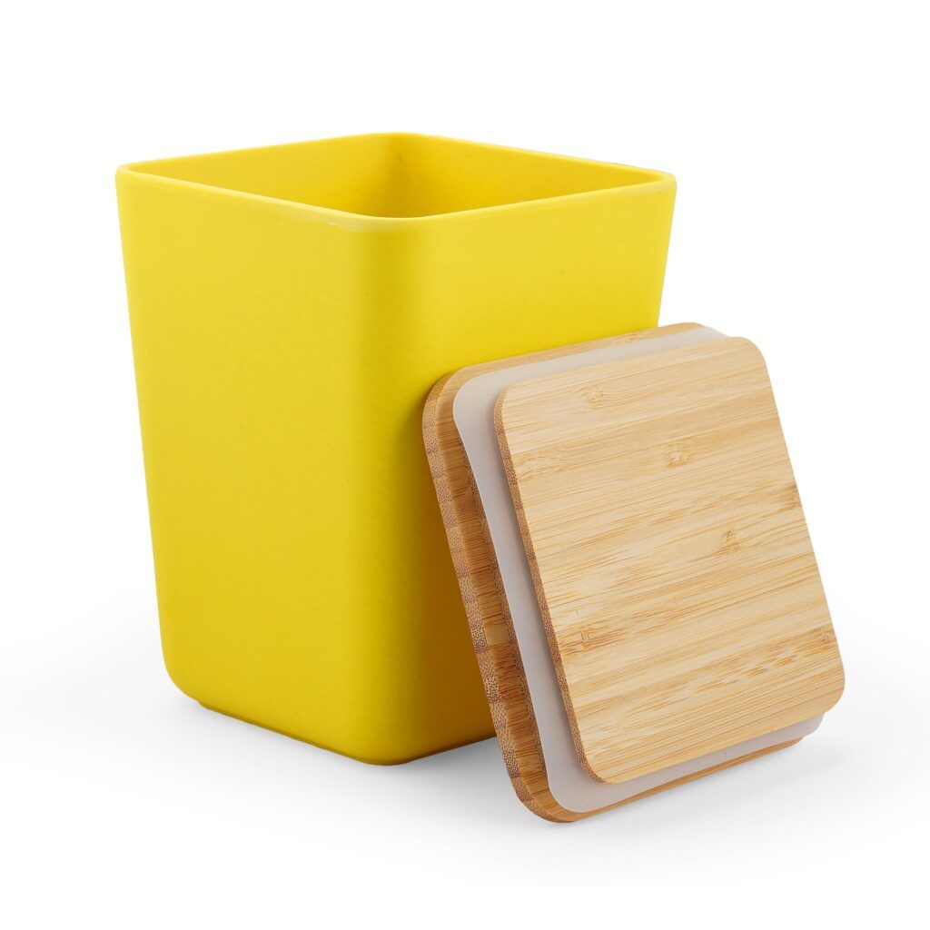 Eco-Friendly Bamboo Fibre Canister / Storage Container