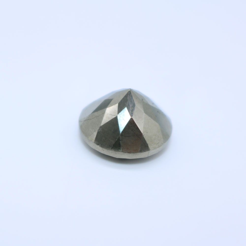 Natural Pyrite Round Faceted Gemstones Supplier| My Earth Stone