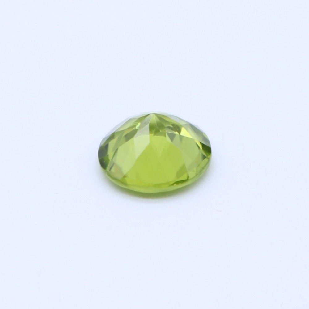 Natural Peridot Round Faceted Gemstone for Jewelry | My Earth Stone