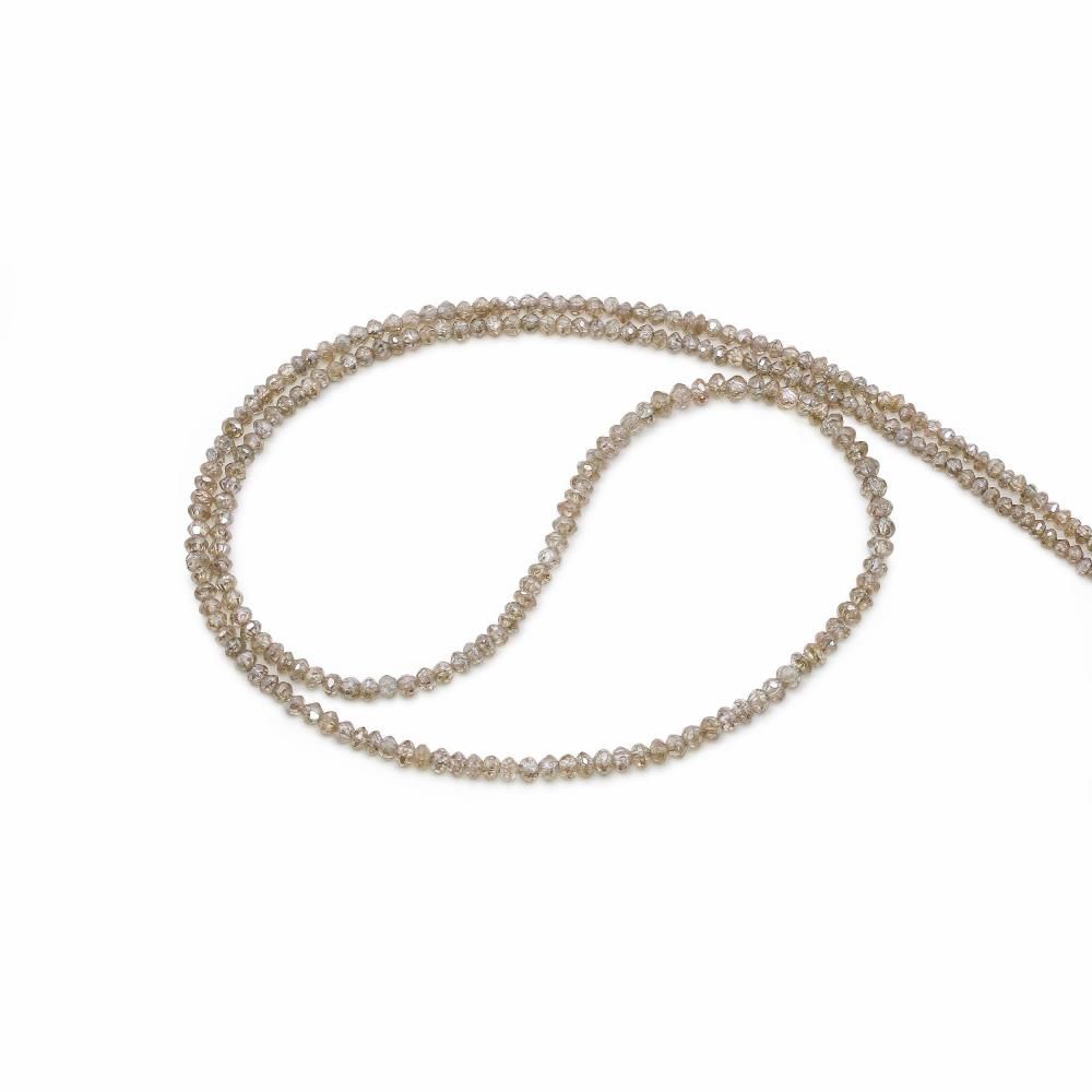 Buy Uncut and Faceted Diamond Beads String Supplier from India | My ...
