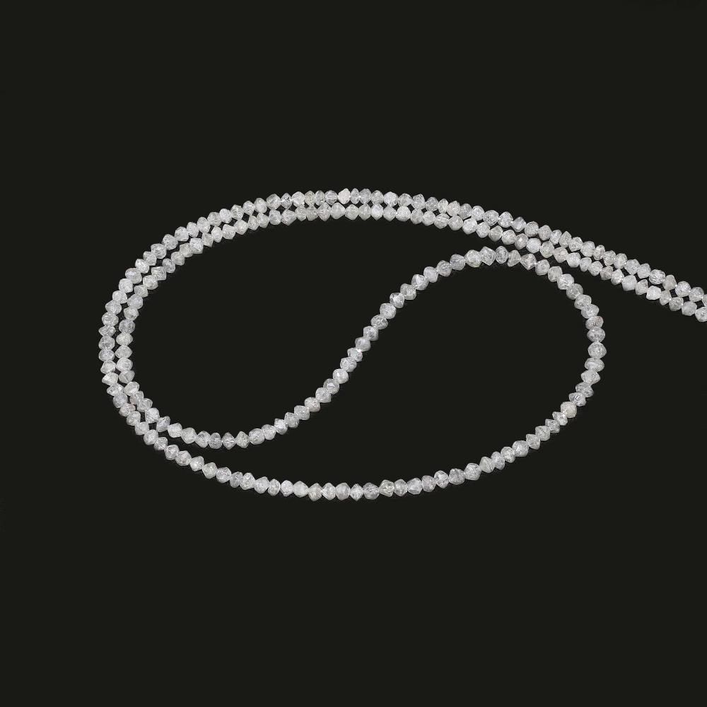 Buy Uncut and Faceted Diamond Beads String Supplier from India | My ...