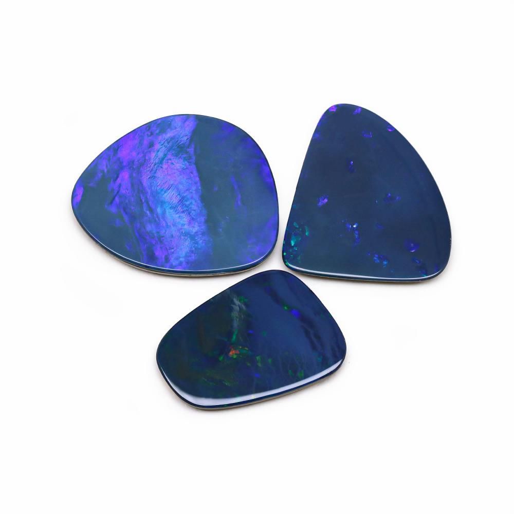 Natural Boulder Opal / Australian Opal Good Quality Doublet Slices | My ...