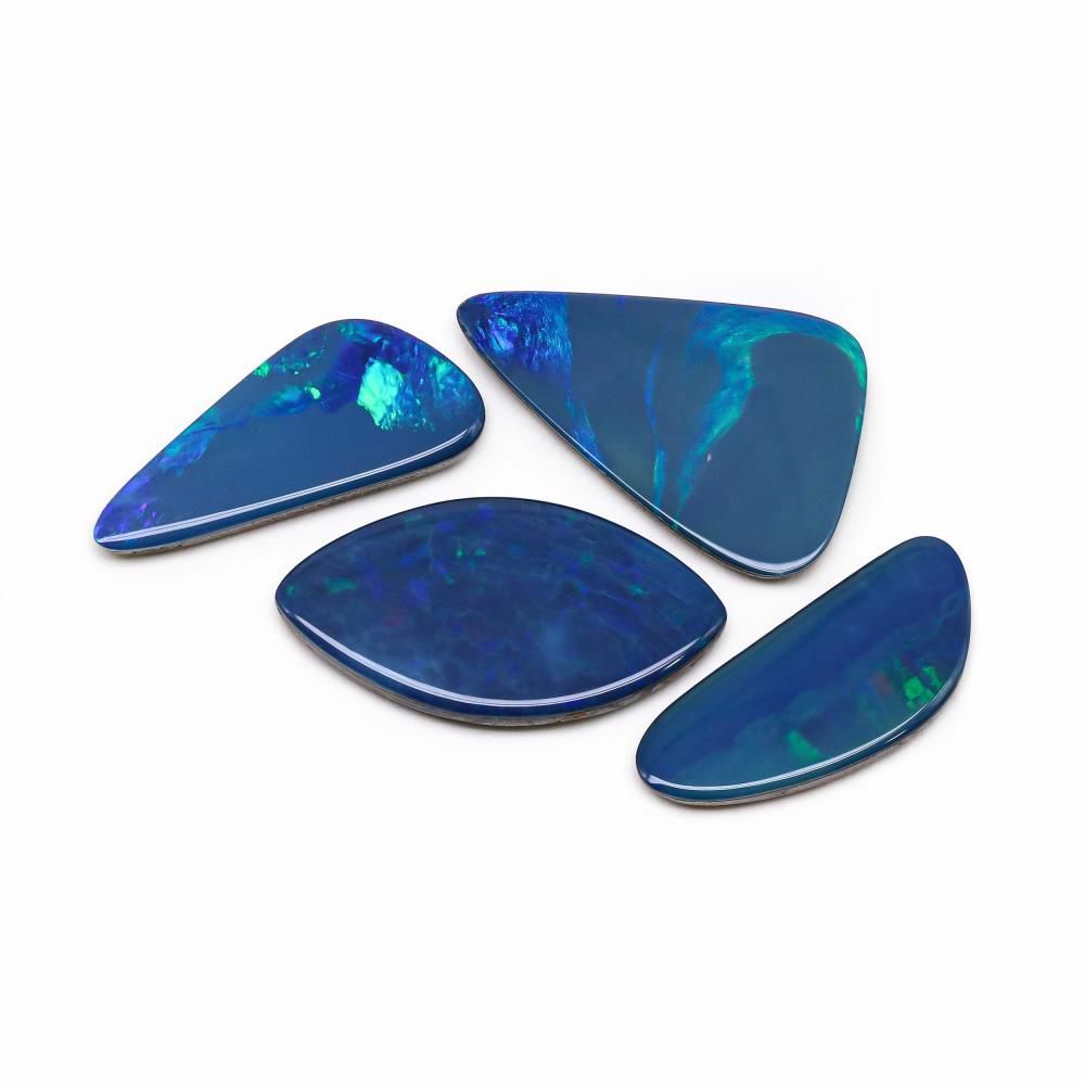 Australian Opal / Rainbow Fire Opal Smooth Slices for Jewelry | My ...