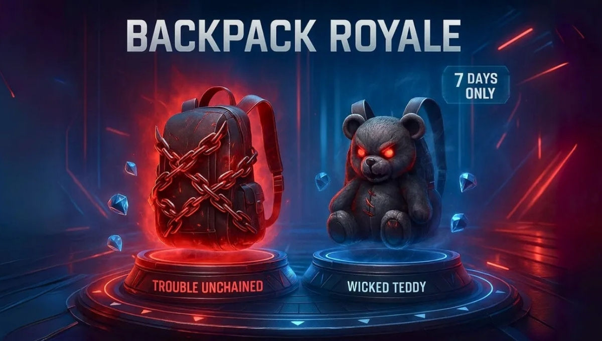 Backpack Royale Event Free Fire: मुफ्त में लेजेंडरी बैकपैक्स