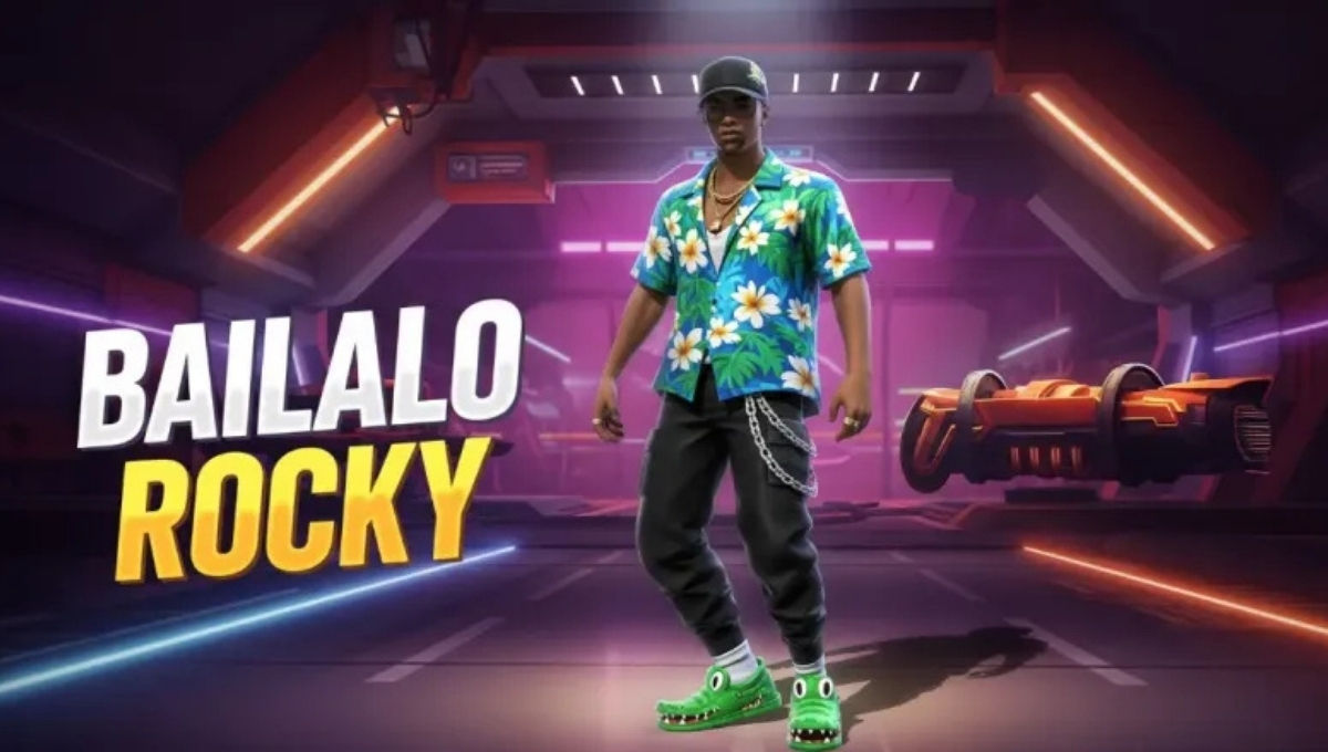 Bailalo Rocky Emote Free Fire में पाएं लगभग फ्री
