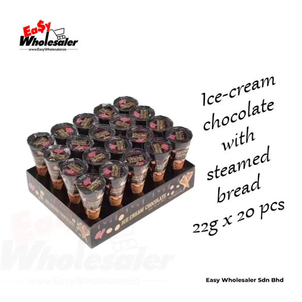 CVMallow Ice Cream Chocolate with Steamed Bread