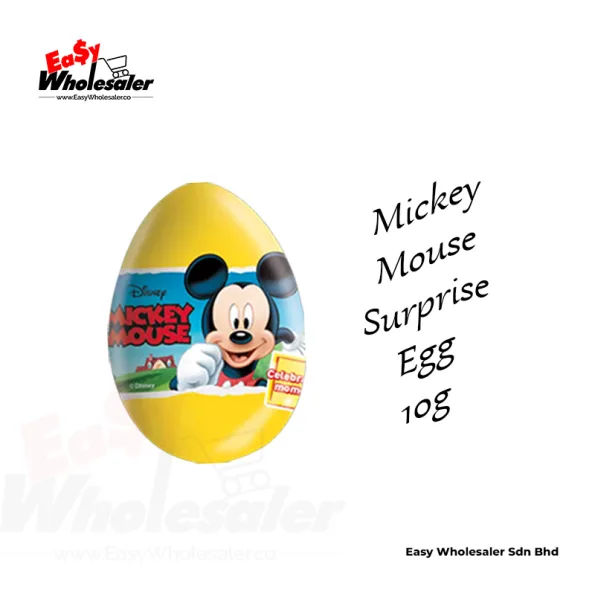 Mickey Mouse Surprise Egg 10g - Easy Wholesaler Sdn Bhd