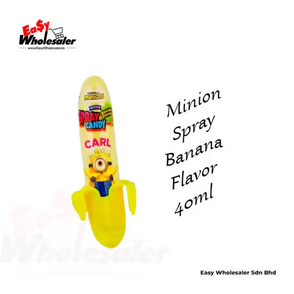 Minion Spray Banana Flavor 40ml - Easy Wholesaler Sdn Bhd