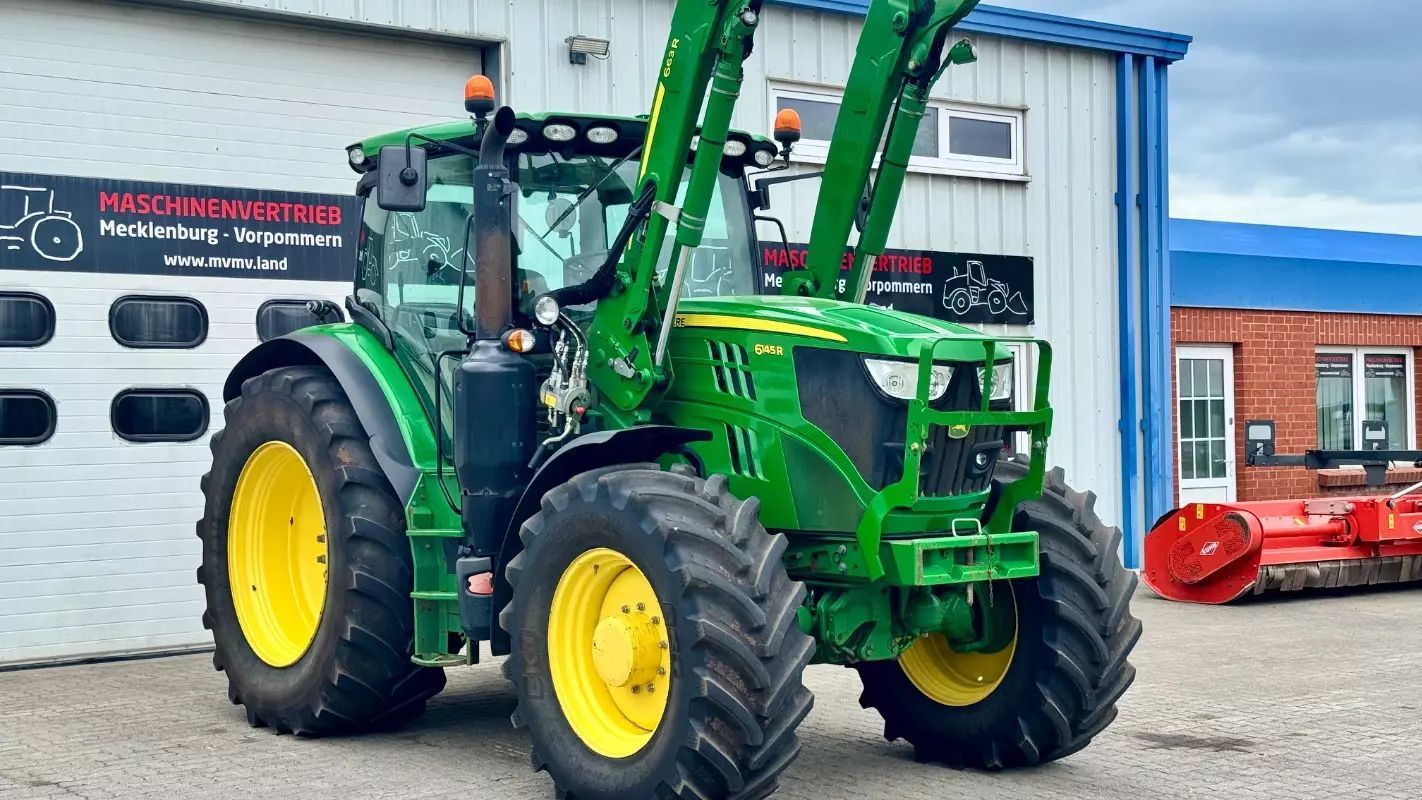 E-FARM: John Deere 6145 R - Tracteur - id KH7DC4T - 57 500 € - Année ...
