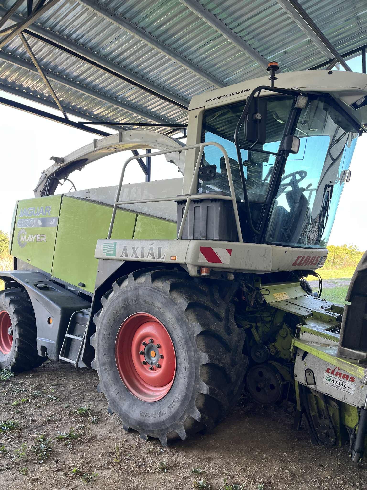 E-FARM: Claas Jaguar 850 - Feldhäcksler (selbstfahrend) - id QRP568Y ...
