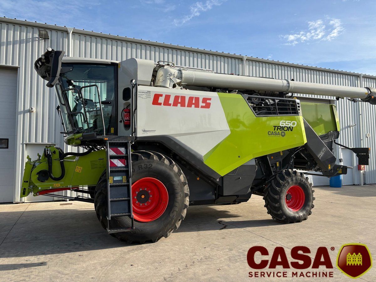 E-FARM: Claas Trion 650 - Kombajn - id GHD8QRR - Rok výroby: 2022 ...