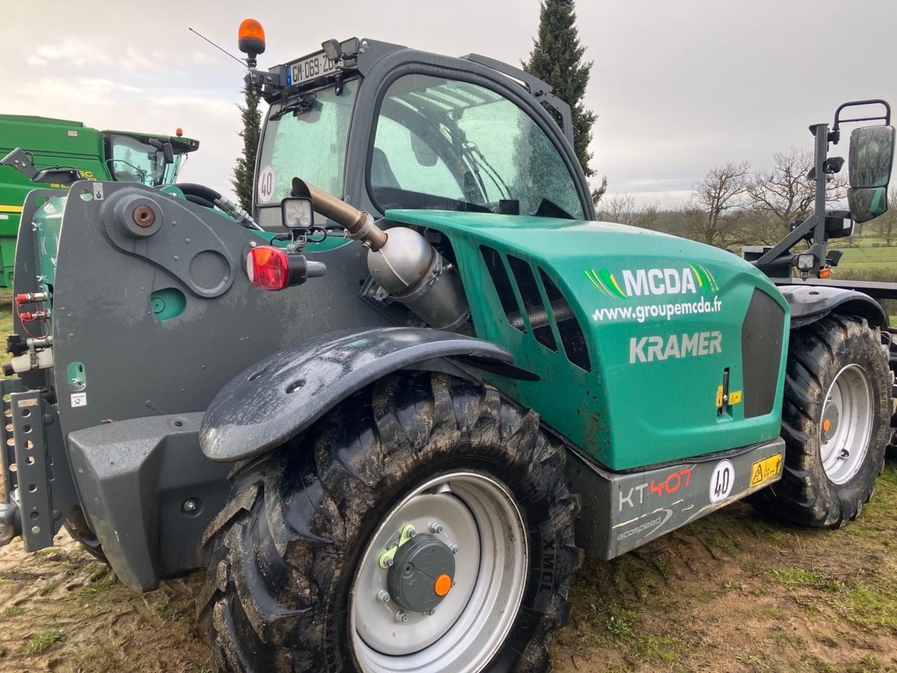 E-FARM: KRAMER kt407 - Teleskopický nakladač - id JJUSJIL - 79 000 ...