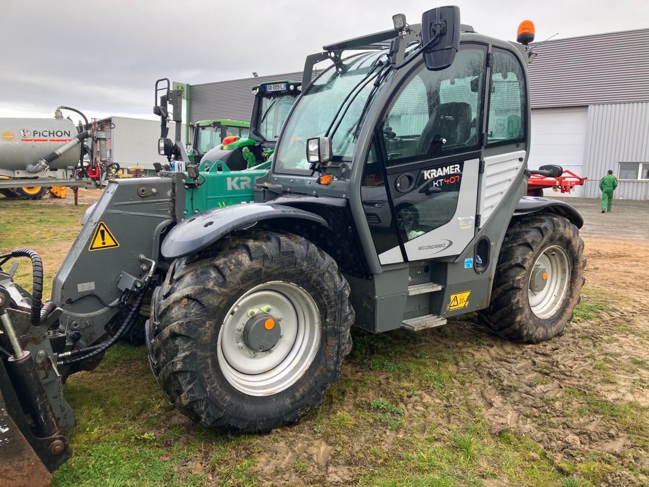 E-FARM: KRAMER kt407 - Teleskopický nakladač - id JJUSJIL - 79 000 ...