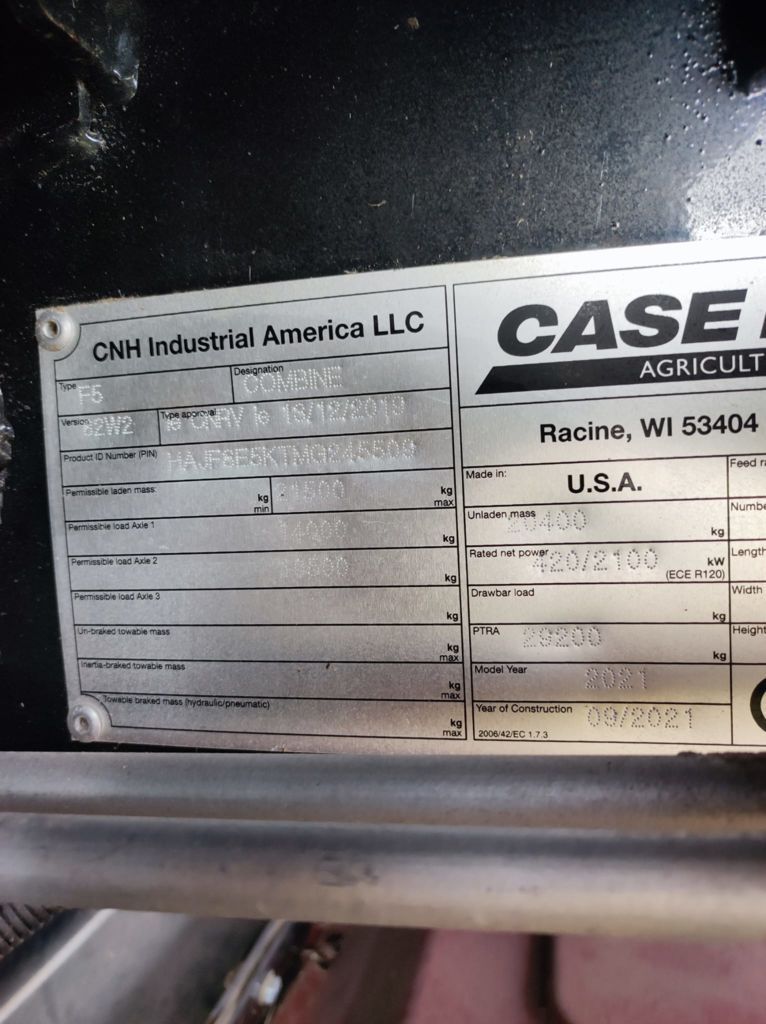 E-FARM: Case IH Axial Flow 8250 - Mähdrescher - id 6PS1V3Z - 250.000 ...