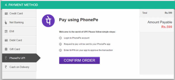 How to pay using PhonePe UPI