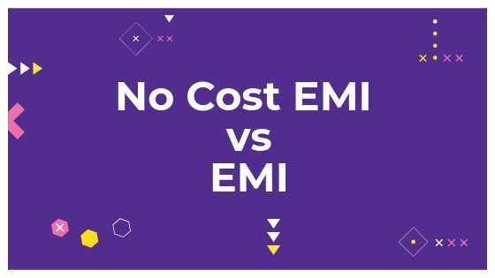 No Cost EMI vs EMI