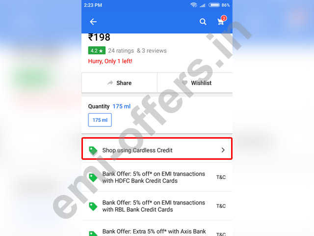 Cardless Credit Details for Flipkart 2019 | How to Apply Step by Step