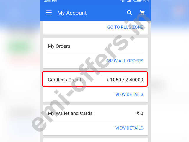 Cardless Credit Details for Flipkart 2019 | How to Apply Step by Step
